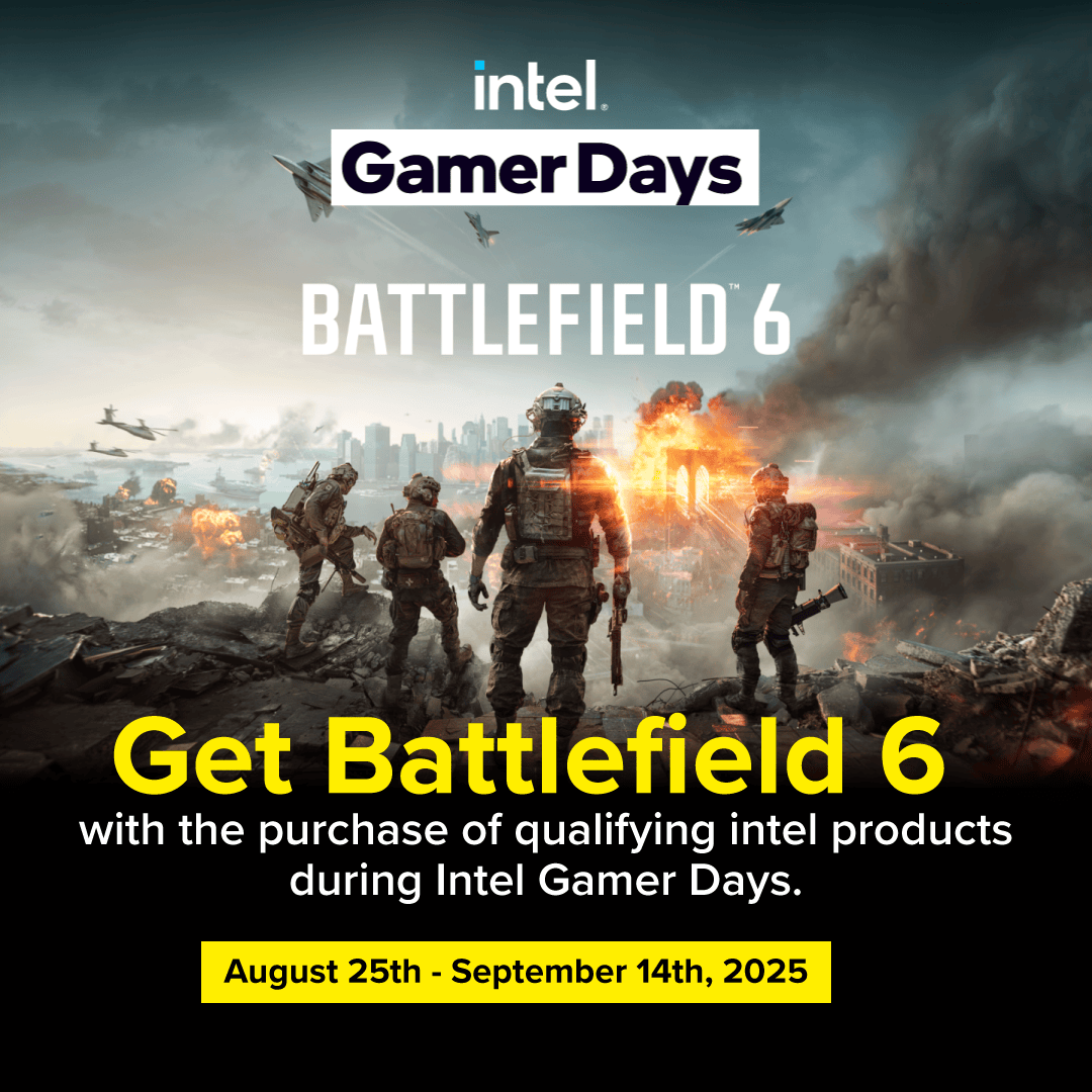 INTEL GAMER DAYS PROMOTION — Airdrie Computer