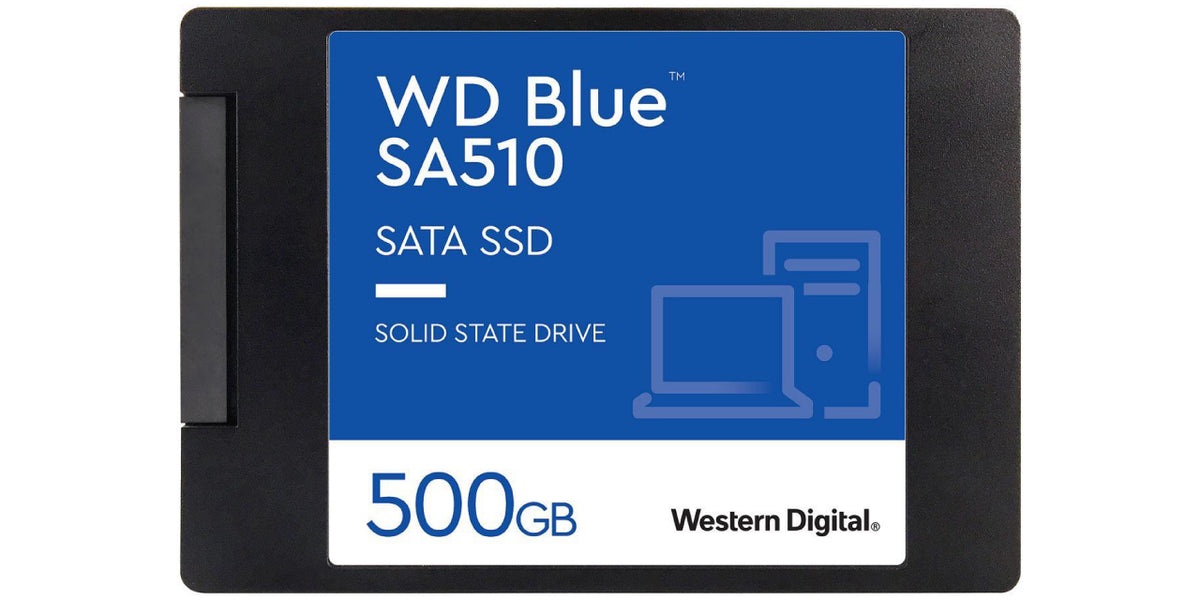WD Blue SA510 500GB 2.5" SATA III Solid State Drive (SSD) - WDS500G3B0 ...
